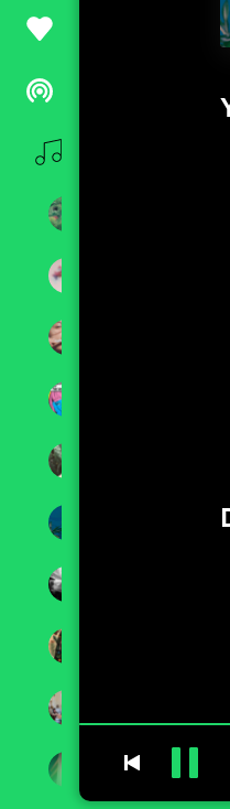 [Dribbblish] Misaligned sidebar playlist icons · Issue #879 · spicetify/spicetify-themes · GitHub