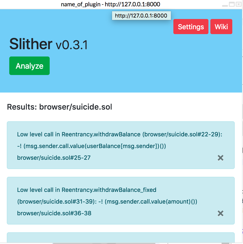 Improve or create better remix plugin · Issue #85 · crytic/slither · GitHub