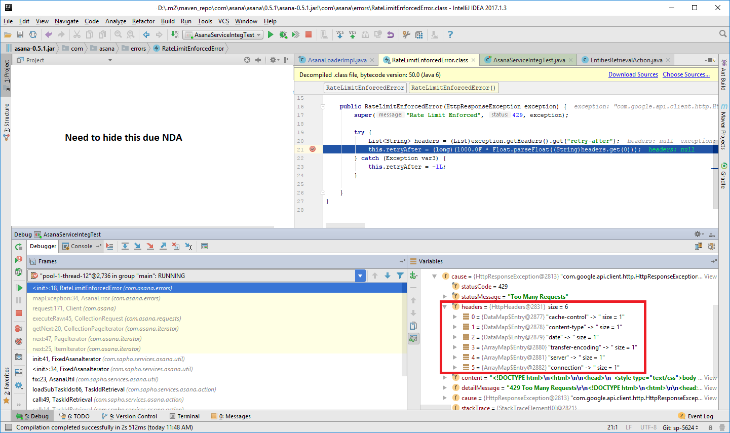 Stupid exception handling in RateLimitEnforcedError · Issue #59 · Asana ...