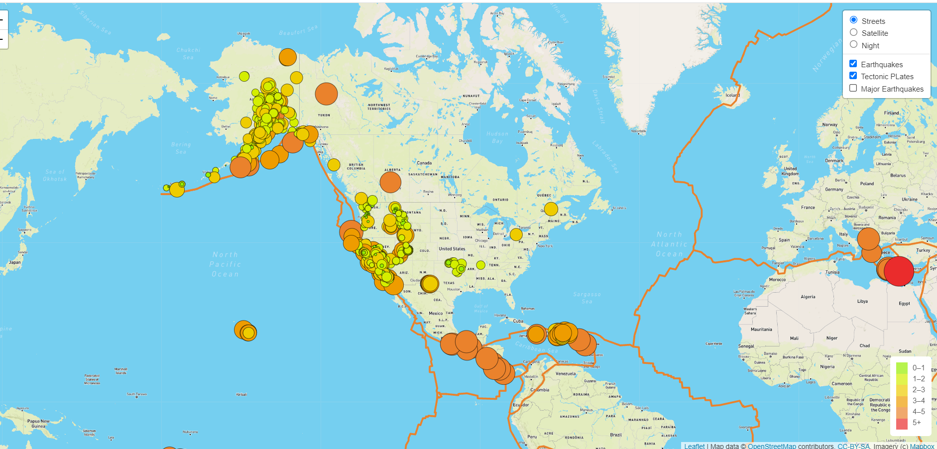 GitHub - RileyCC56/Mapping_Earthquakes: Plotting Earthquake data and ...