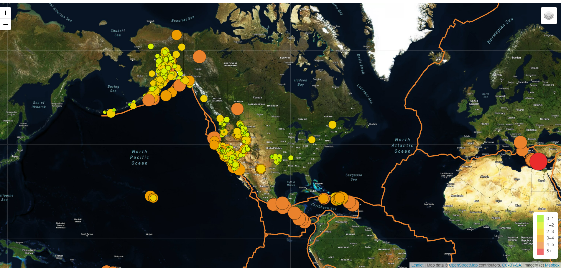 GitHub - RileyCC56/Mapping_Earthquakes: Plotting Earthquake data and ...