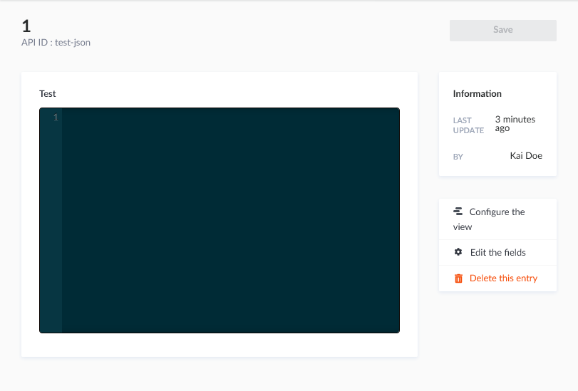 [3.4.0] JSON fields show up empty in Strapi record view · Issue #8930 · strapi/strapi · GitHub
