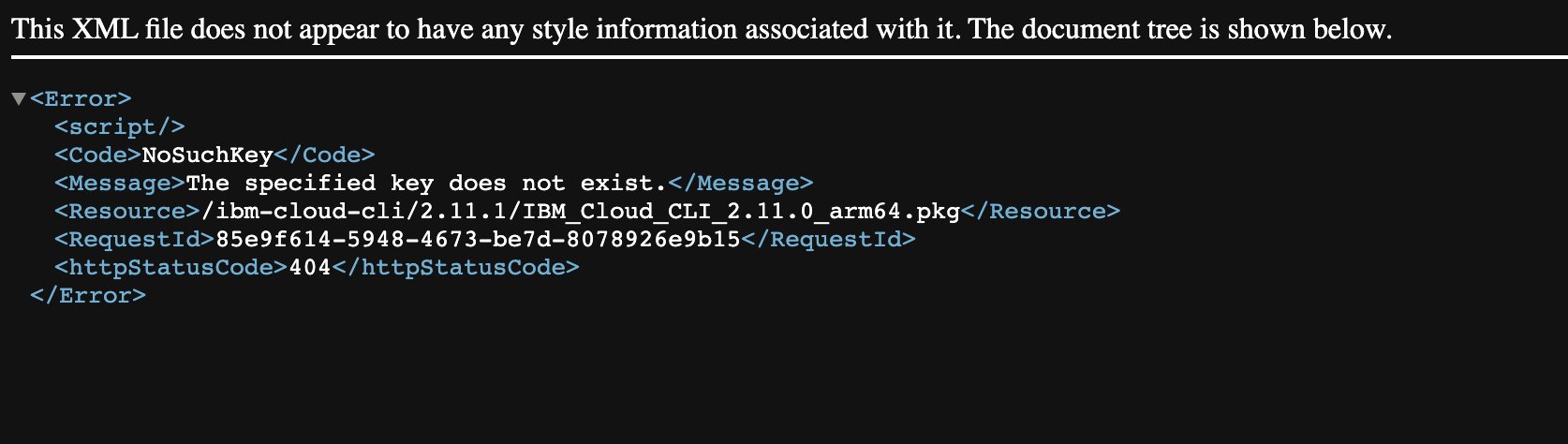 Download link for v2.11.1 Mac M1/ARM CLI is broken · Issue #188 · IBM-Cloud/ibm-cloud-cli ...