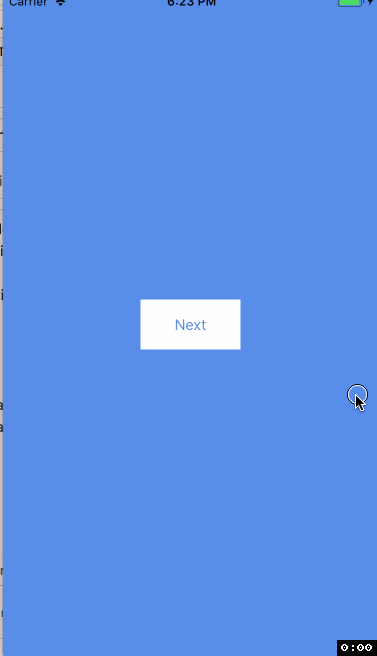 Swipe to dismiss UIViewController · Issue #503 · HeroTransitions/Hero · GitHub