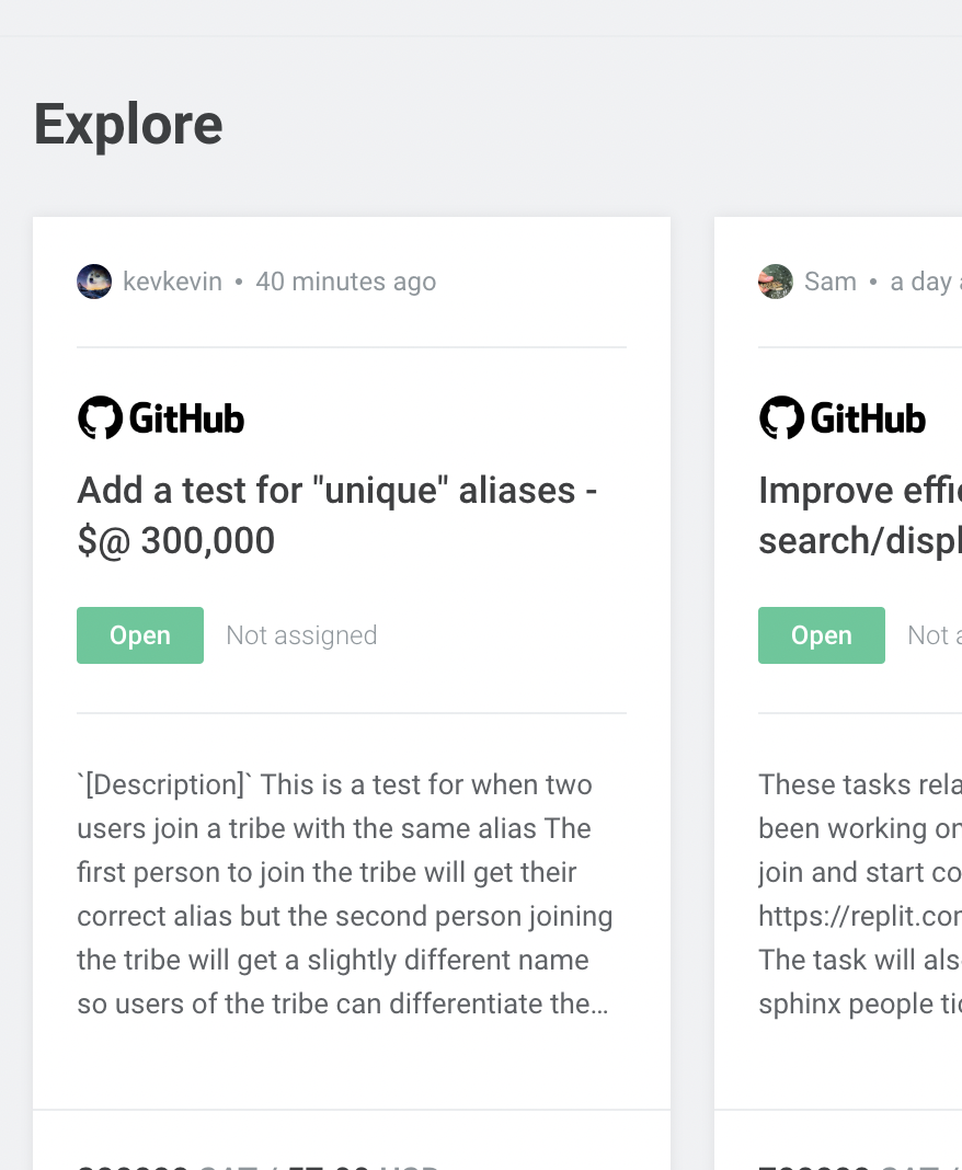 Assigned status not showing on the people/tickets page · Issue #229 · stakwork/sphinx-tribes ...