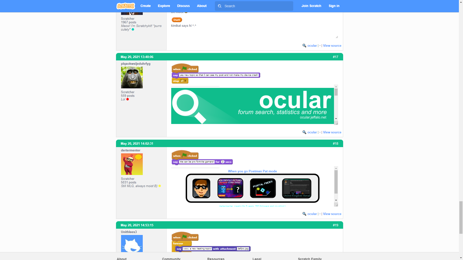 `scratchblocks` Addon Ignores Newline Characters · Issue #3304 · ScratchAddons/ScratchAddons ...