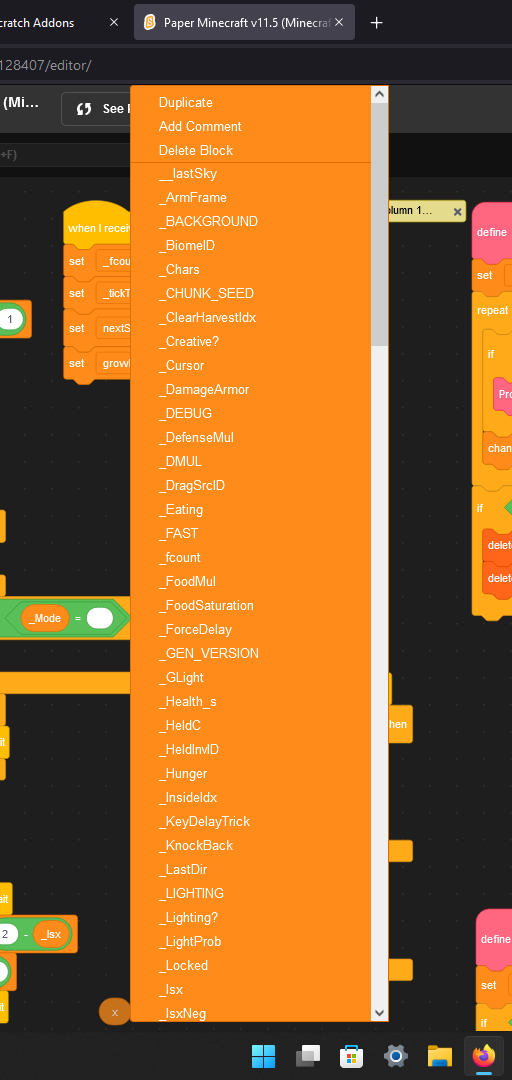 block-switching: Variable repoerters should be togglable · Issue #3646 · ScratchAddons ...