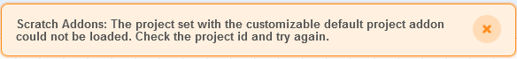 Add loading message to `default-project` · Issue #3841 · ScratchAddons/ScratchAddons · GitHub