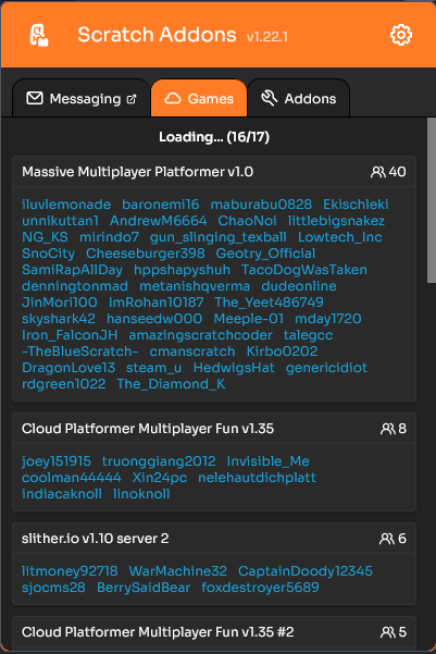Cloud games doesn't handle games with >40 players very well · Issue ...