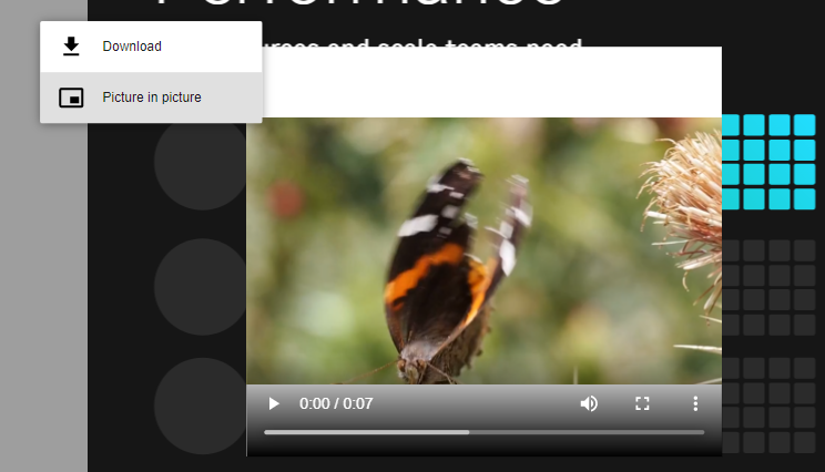 [video_player_web] Video controls are misplaced · Issue #87363 ...