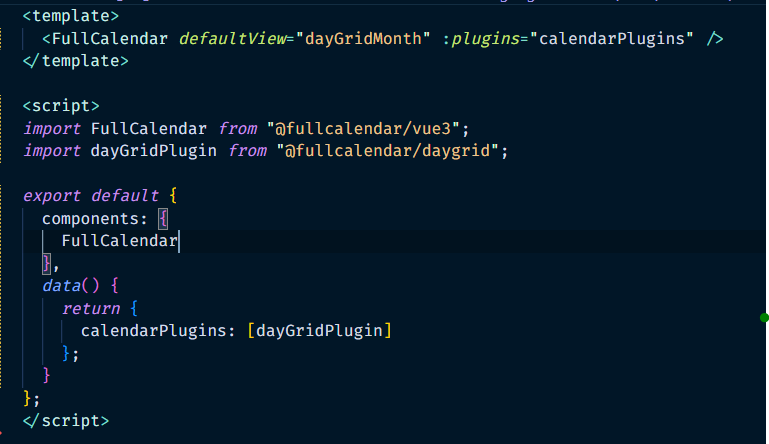 I'm trying to implement FullCalendar on a Nuxt3 Project , keep getting errors · Issue #6922 ...