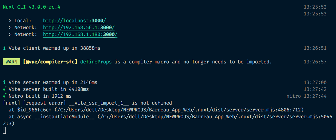 I'm trying to implement FullCalendar on a Nuxt3 Project , keep getting errors · Issue #6922 ...