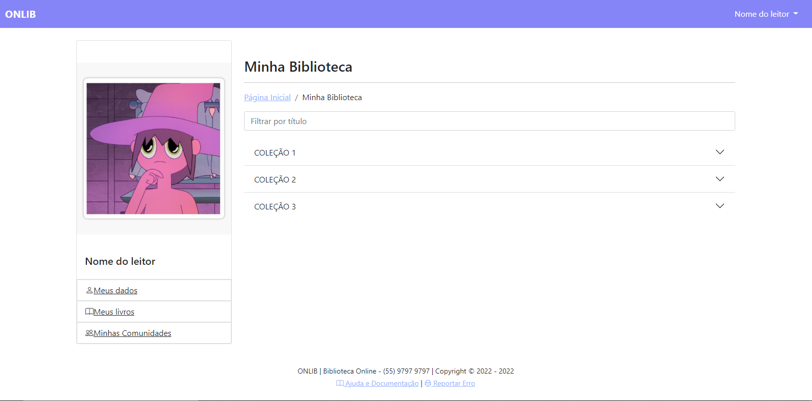 GitHub - larasouto/ONLIB: Repositório para aplicação ONLIB desenvolvida ...