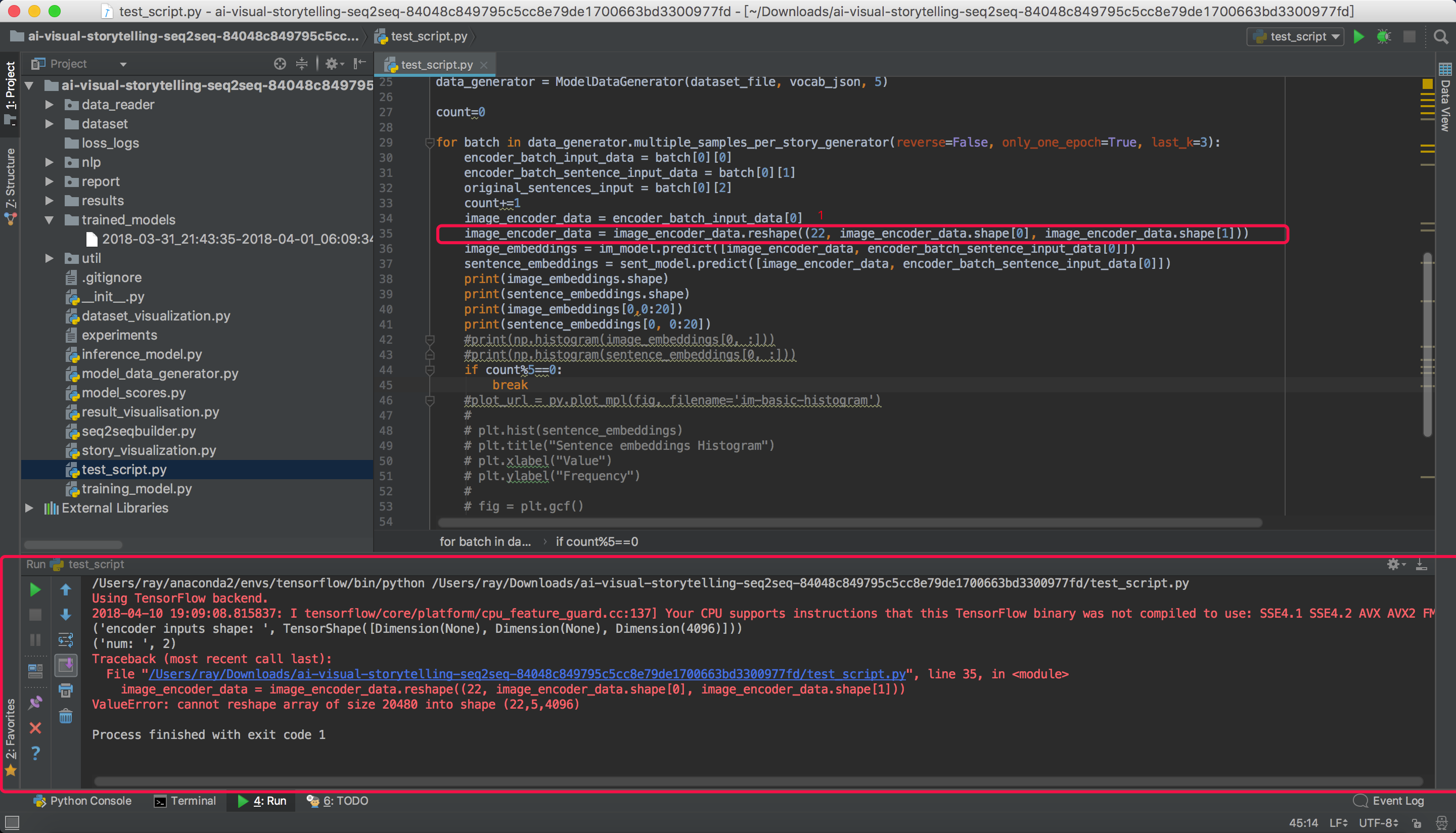 TypeError: build_encoder_decoder_inference_from_file() takes at least 3 arguments (3 given ...