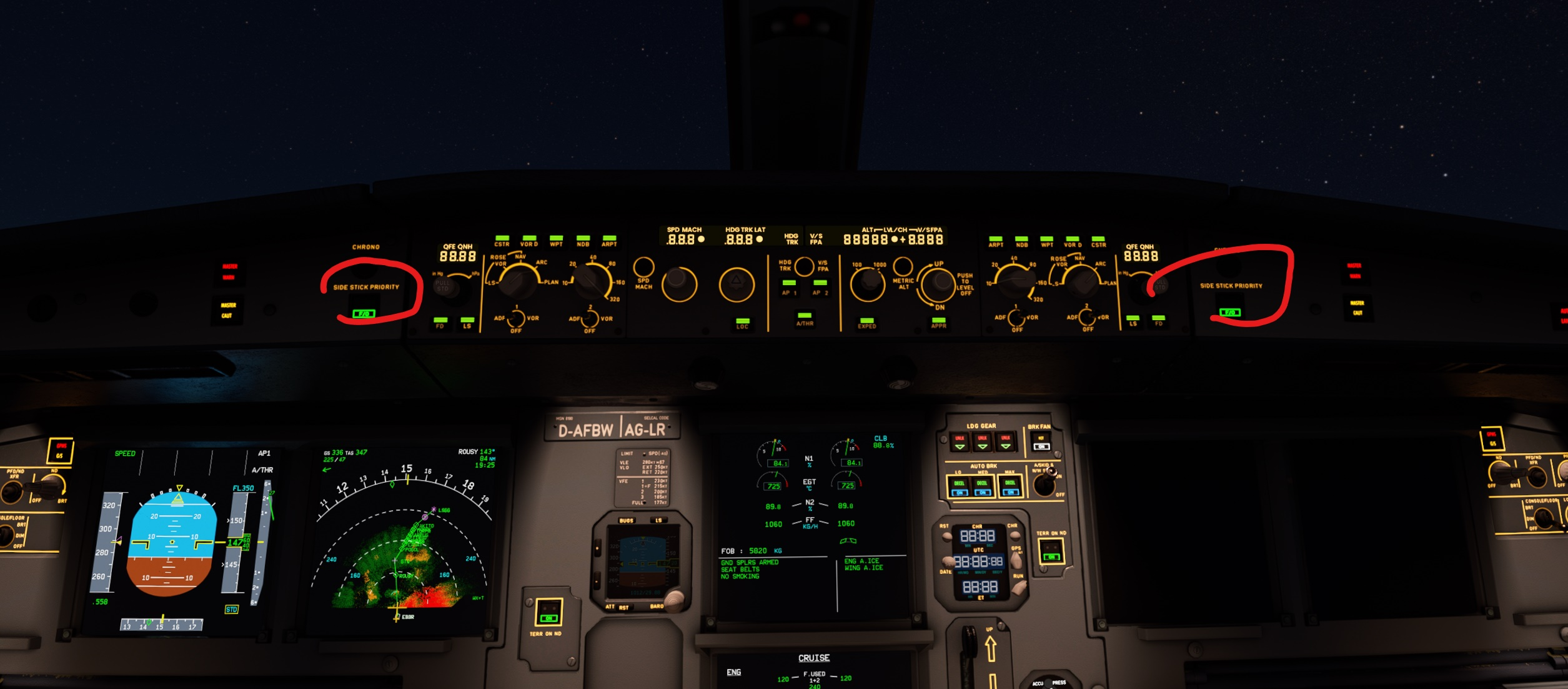 Errors / Lack of details in the cockpit. · Issue #4159 · flybywiresim ...