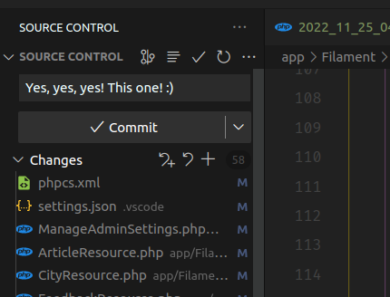 SCM - The version-control comment is not DevContainer-specific · Issue ...