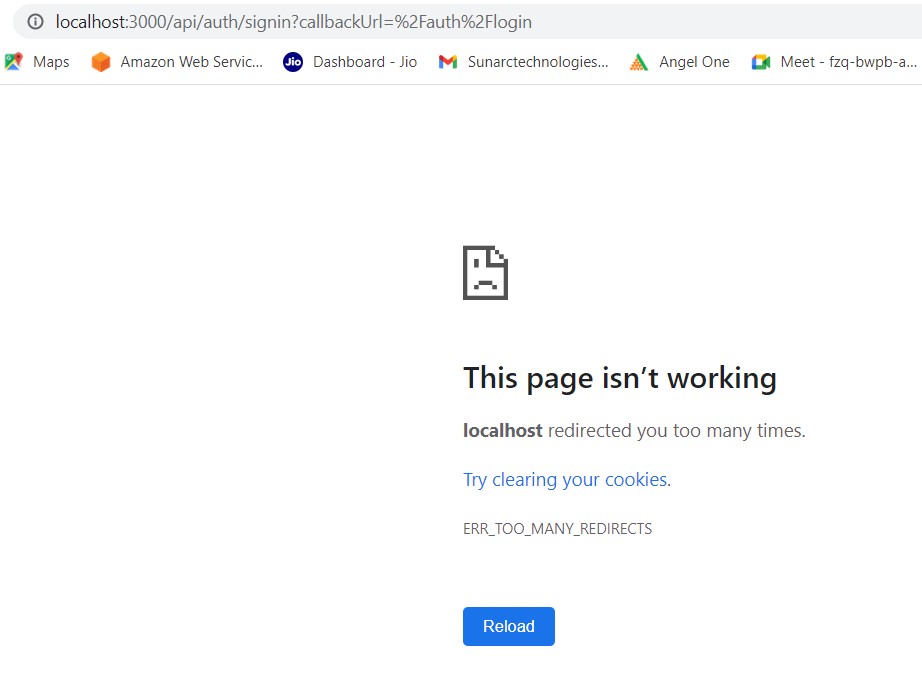 Unable to "Change the default behavior to use `/login` as the path for ...
