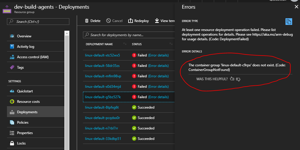 "Resource Group" need to be empty in Azure · Issue #8 · jenkinsci/azure-container-agents-plugin ...