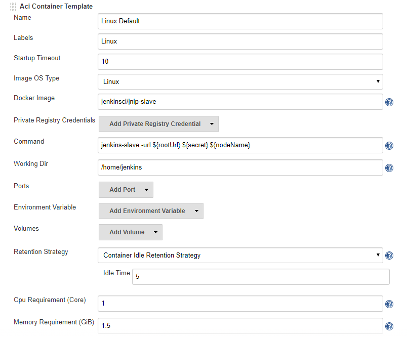 "Resource Group" need to be empty in Azure · Issue #8 · jenkinsci/azure-container-agents-plugin ...