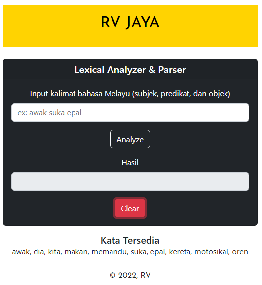 GitHub - vaniaas/Lexical-Analyzer-dan-Parser-Sederhana-untuk-Teks-Bahasa-Alami-Melayu ...