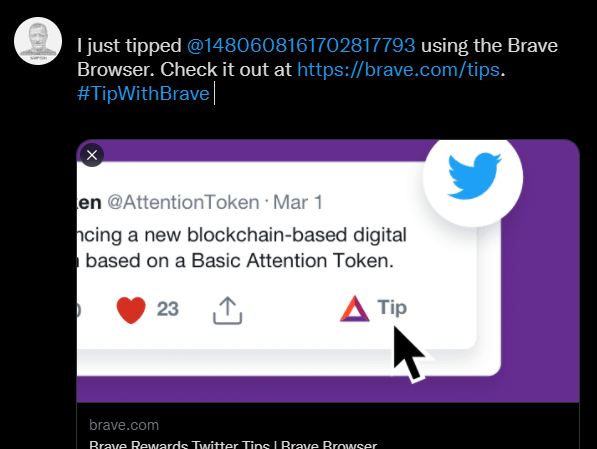 Tweet ID Number Used in Suggested Tweet Text · Issue #14358 · brave ...