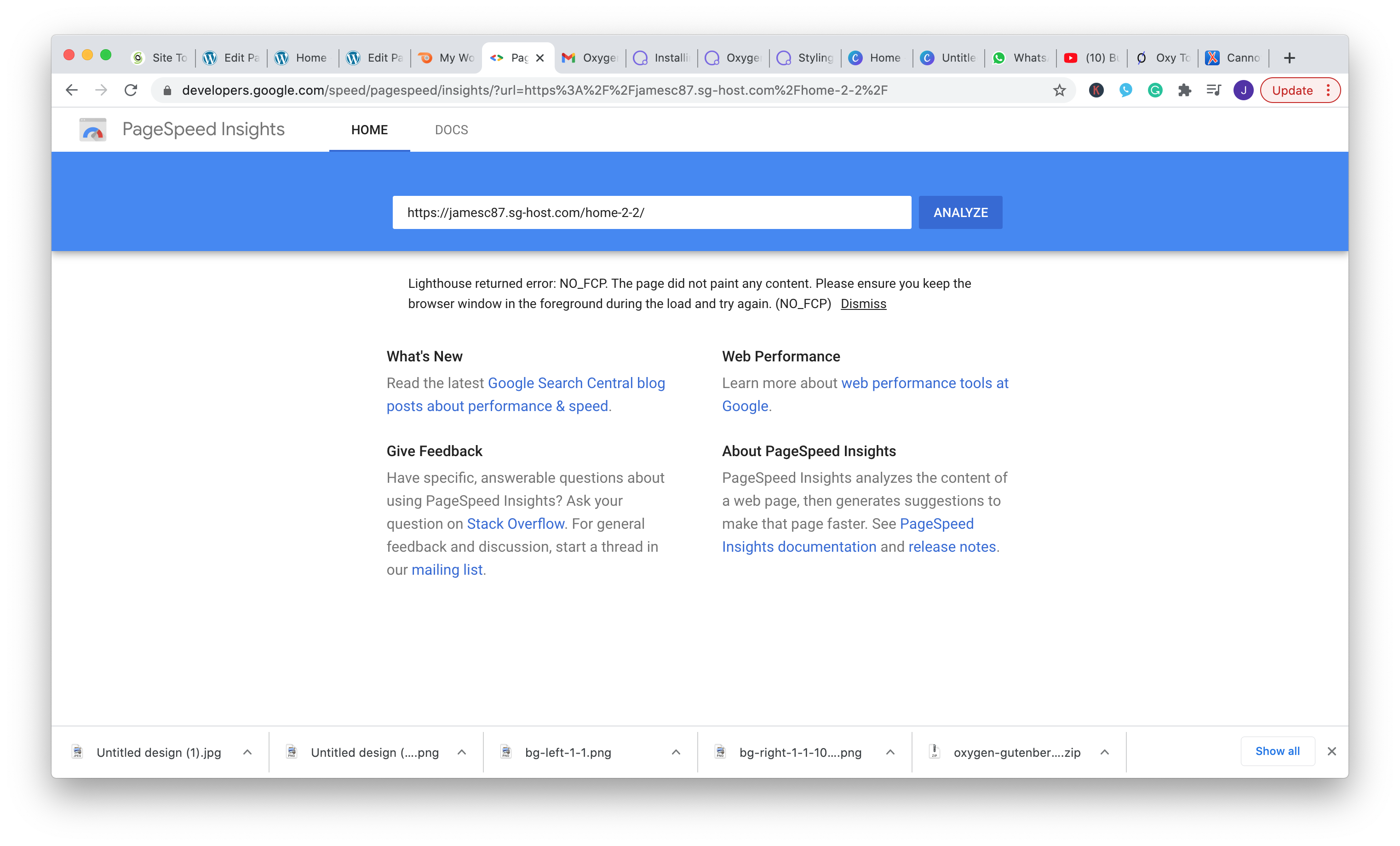 Page loading issue · Issue #2052 · soflyy/oxygen-bugs-and-features · GitHub