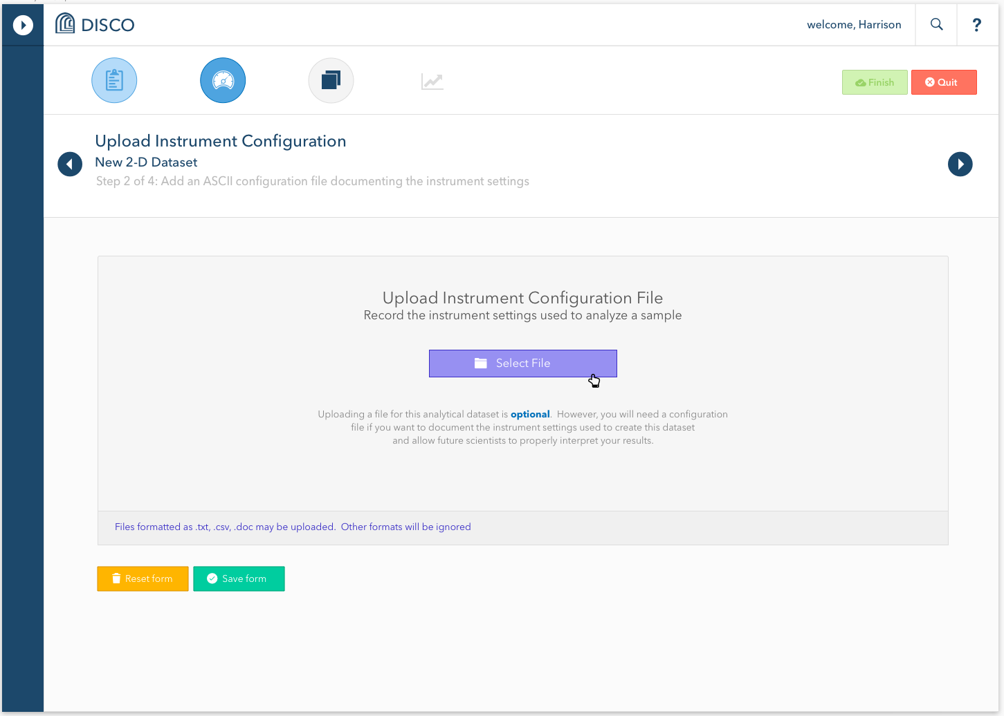 Stub out the UI for the new charting widget · Issue #6 · archesproject/arches-for-science · GitHub
