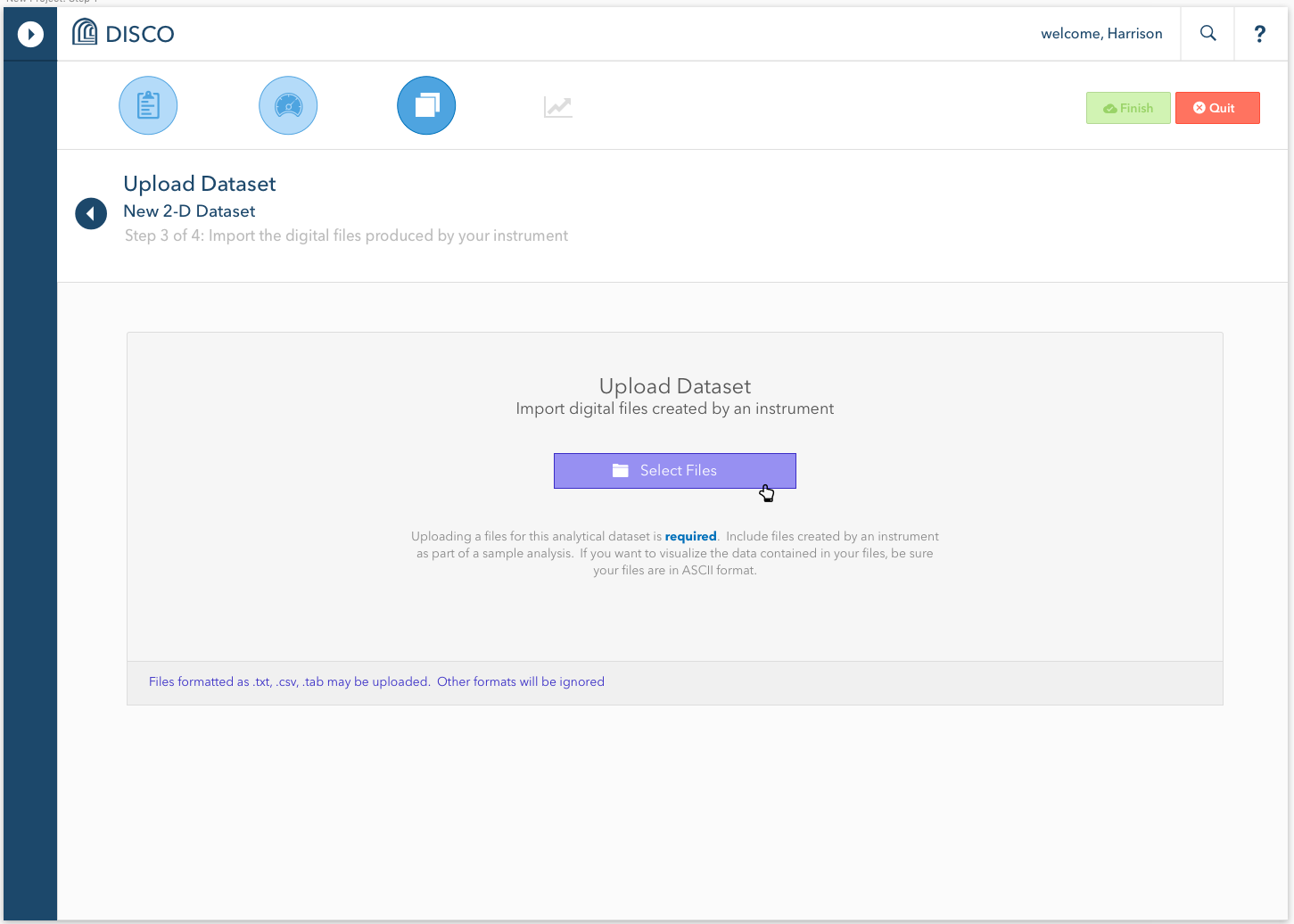 Stub out the UI for the new charting widget · Issue #6 · archesproject/arches-for-science · GitHub