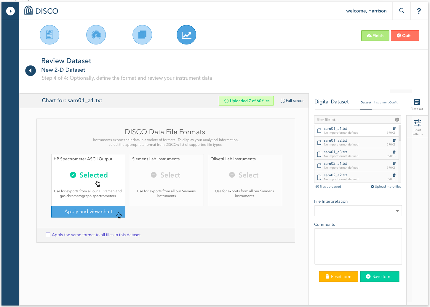 Stub out the UI for the new charting widget · Issue #6 · archesproject/arches-for-science · GitHub