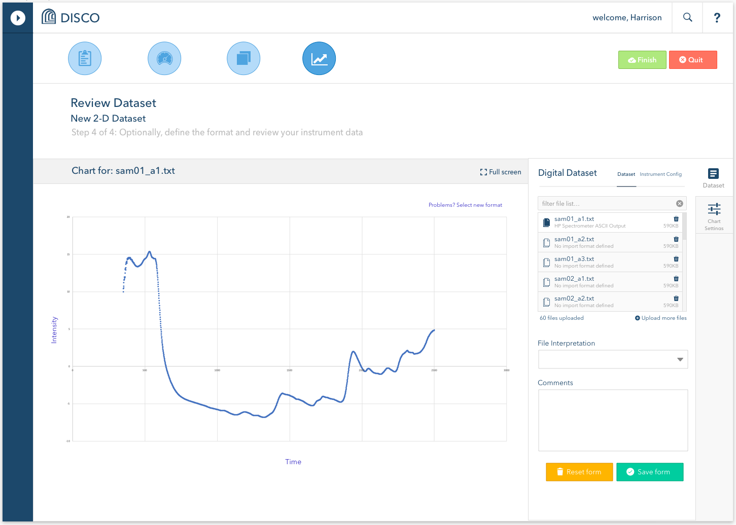 Stub out the UI for the new charting widget · Issue #6 · archesproject/arches-for-science · GitHub