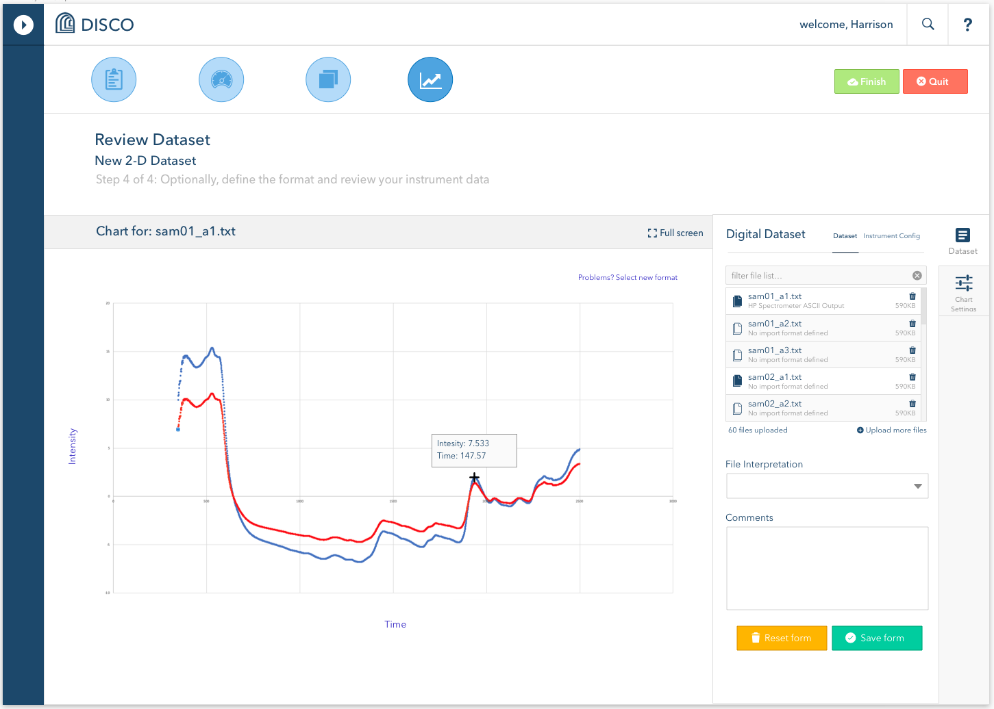 Stub out the UI for the new charting widget · Issue #6 · archesproject/arches-for-science · GitHub