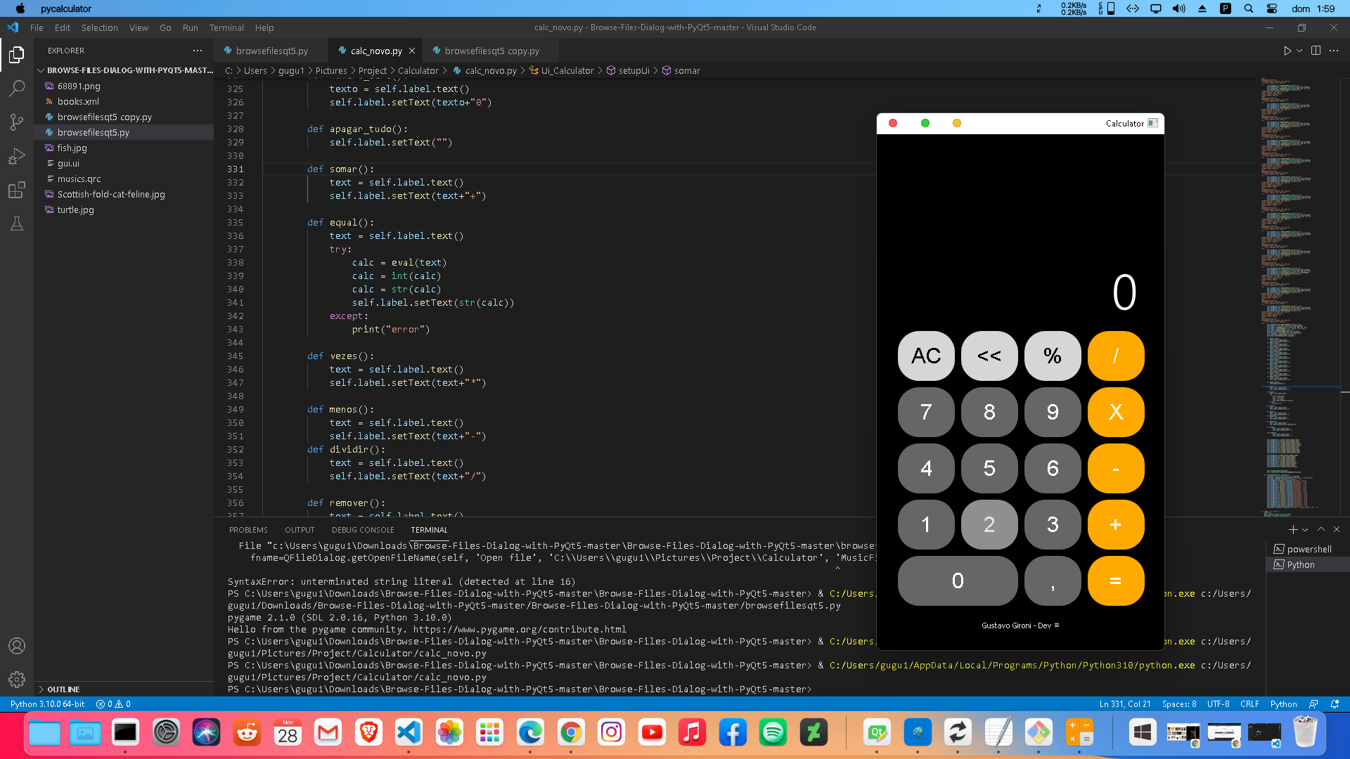 GitHub - defaultcrypter/calculator-python-qt5basic