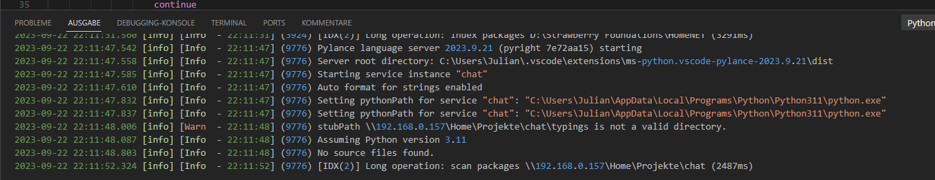 (again...) No Syntax Highlighting for python · Issue #4877 · microsoft/pylance-release · GitHub
