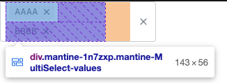 MultiSelect CSS issue · Issue #3735 · mantinedev/mantine · GitHub
