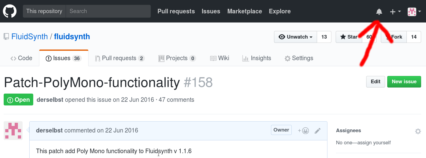 Patch-PolyMono-functionality · Issue #158 · FluidSynth/fluidsynth · GitHub
