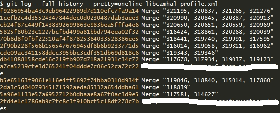File history lists unrelated merge commits · Issue #259 · gitkraken/vscode-gitlens · GitHub