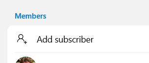 Wrong "Add subscriber" label when creating a group · Issue #1587 · UnigramDev/Unigram · GitHub