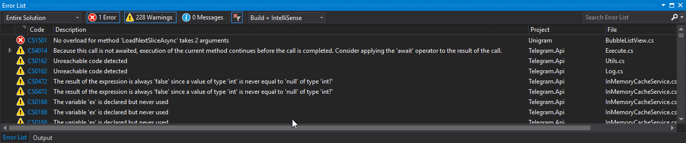 Deploying Solution Error · Issue #393 · UnigramDev/Unigram · GitHub