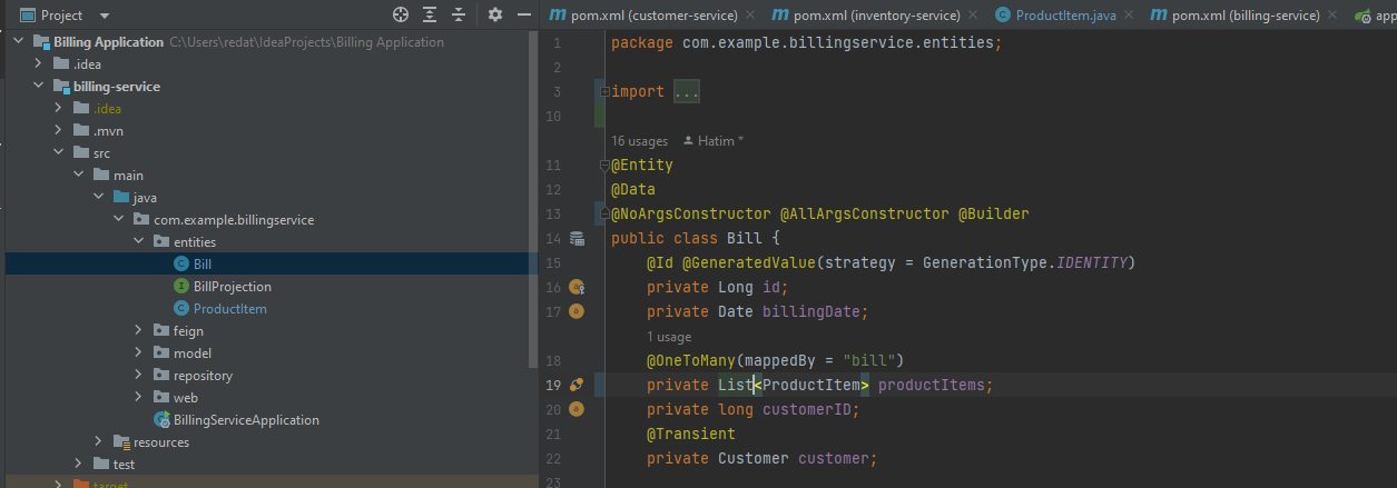 GitHub - Errimy/Billing_Application