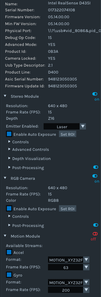 No Frames Detected Issue D435I · Issue #11641 · IntelRealSense/librealsense · GitHub