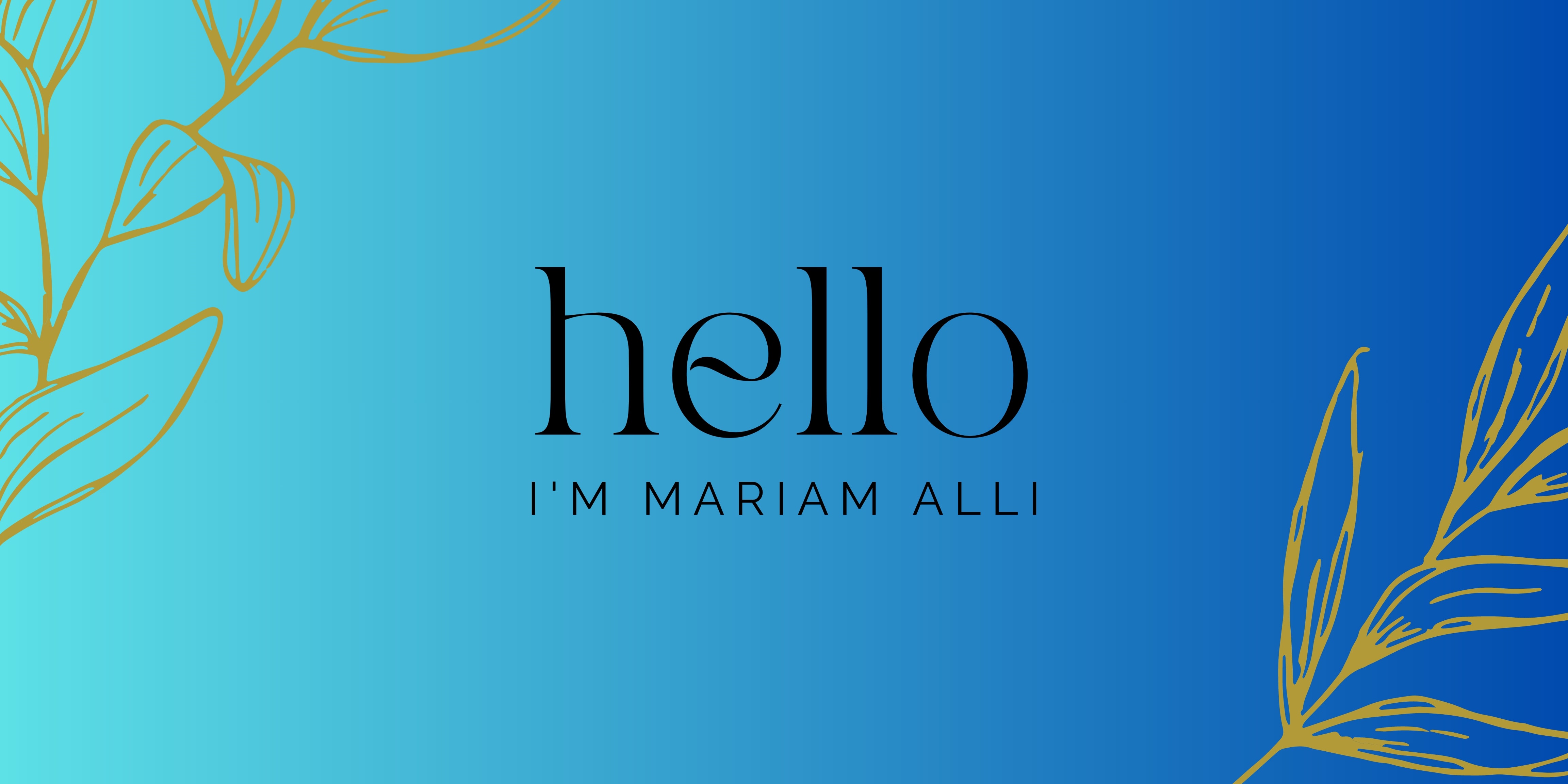 mariamALLI (Mariam Alli) · GitHub