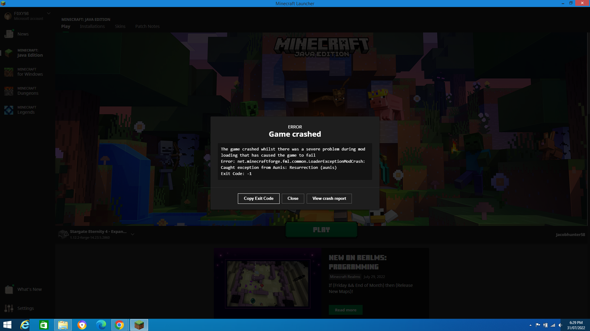 Bug: cashing another mod · Issue #179 · Tau-ri-Dev/Mod-JSG-1.12.2 · GitHub