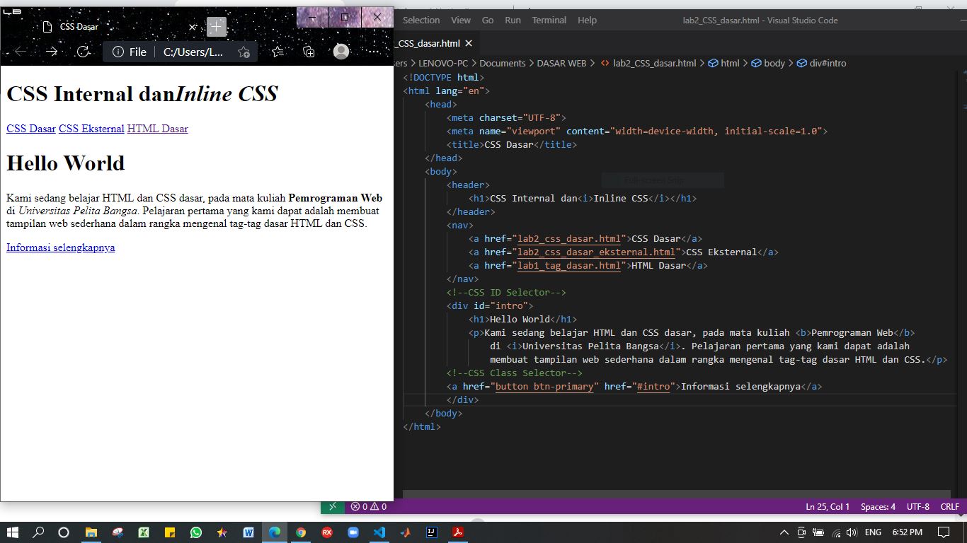GitHub - Isnaini55/Lab2Web