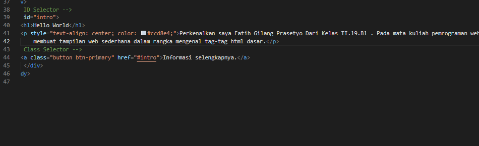 GitHub - FatihGilangPrasetyo/Lab2Web