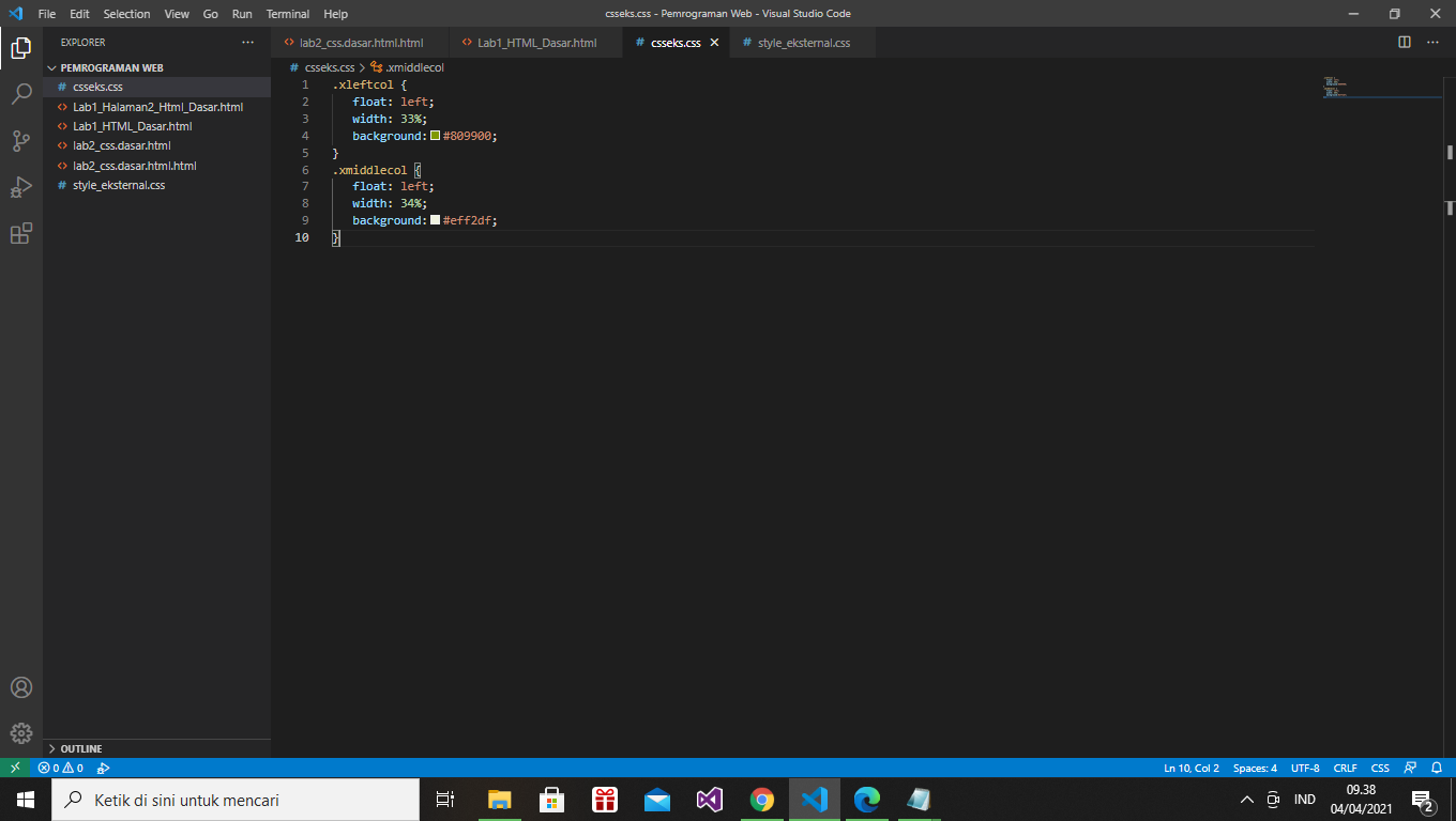 GitHub - FatihGilangPrasetyo/Lab2Web