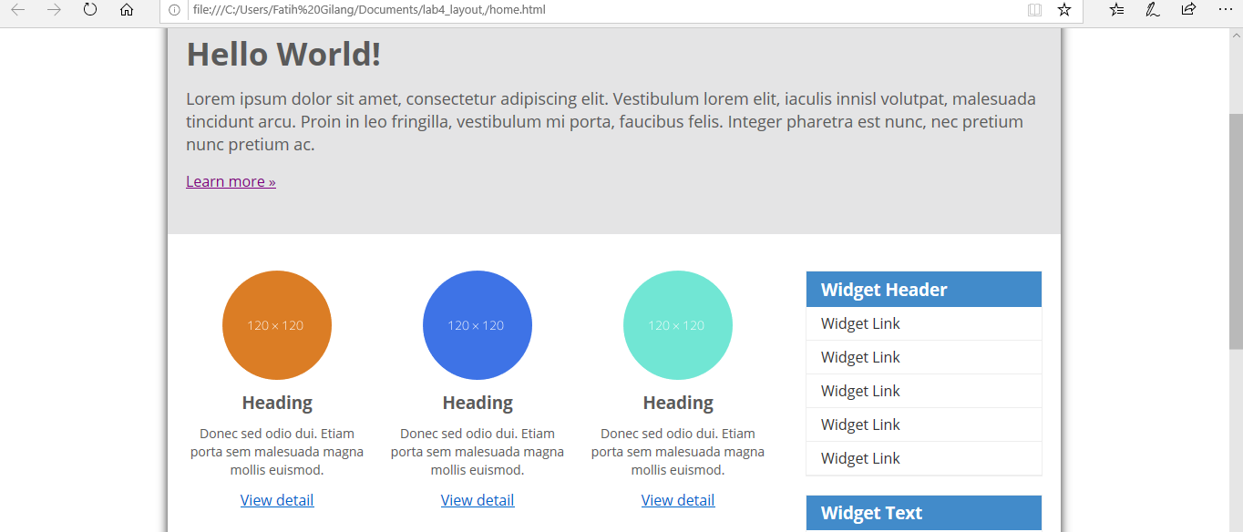 GitHub - FatihGilangPrasetyo/Lab4Web