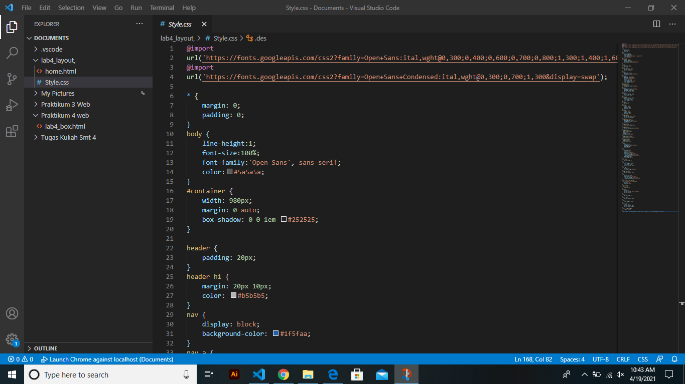 GitHub - FatihGilangPrasetyo/Lab4Web