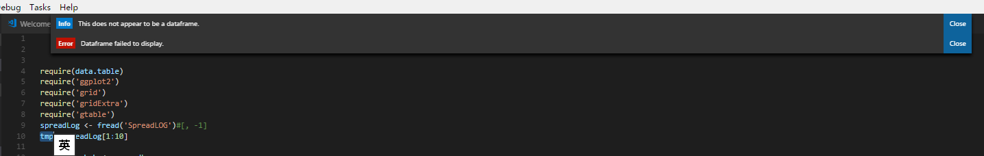 Dataframe Preview not Renewing Data · Issue #22 · REditorSupport/vscode-R · GitHub