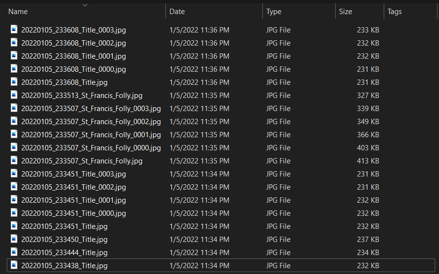 Feature request: Screenshots Storage Place and Naming · Issue #255 · LostArtefacts/TRX · GitHub
