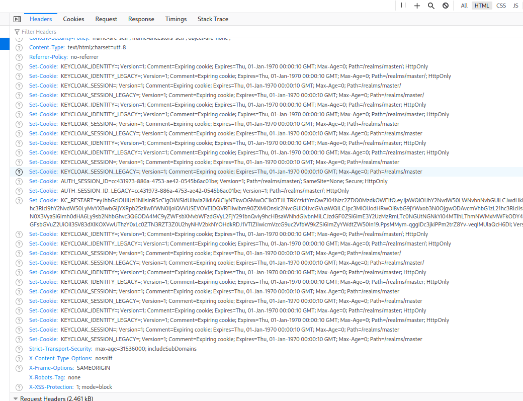Duplicated set-cookie headers sent causing issues with proxies · Issue #17192 · keycloak ...